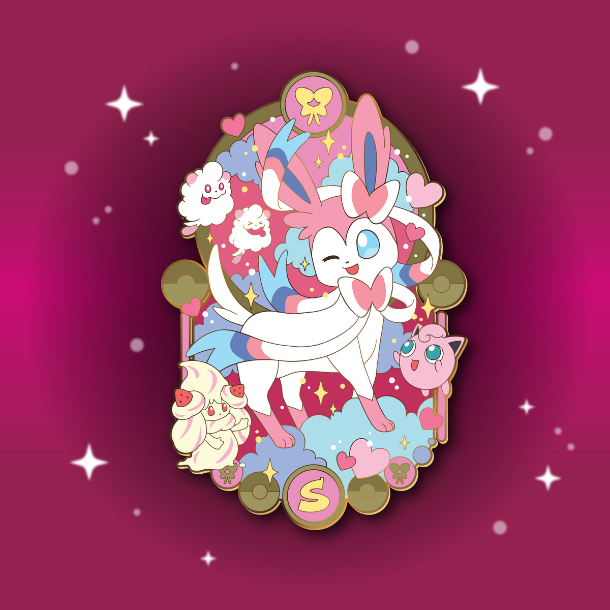 [EARLYBIRD] Sylveon Shrine - Eeveelution Shrine Pin – Shinnoyume