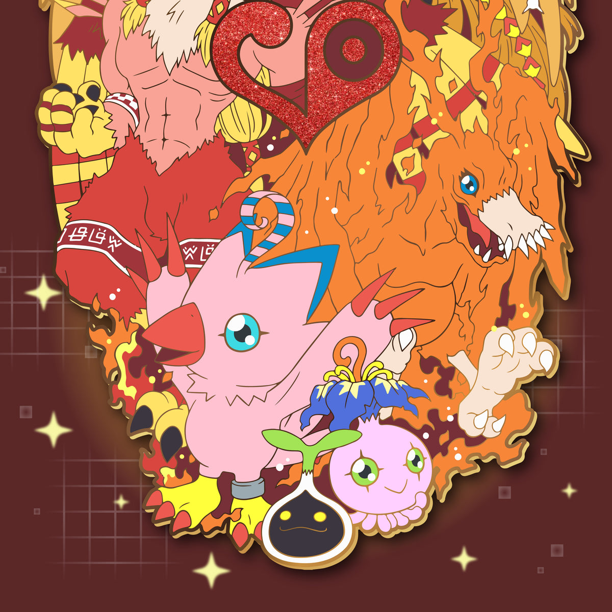 [PREORDER] Biyomon Digivolution! - Digivolution Extra Enamel Pin ...