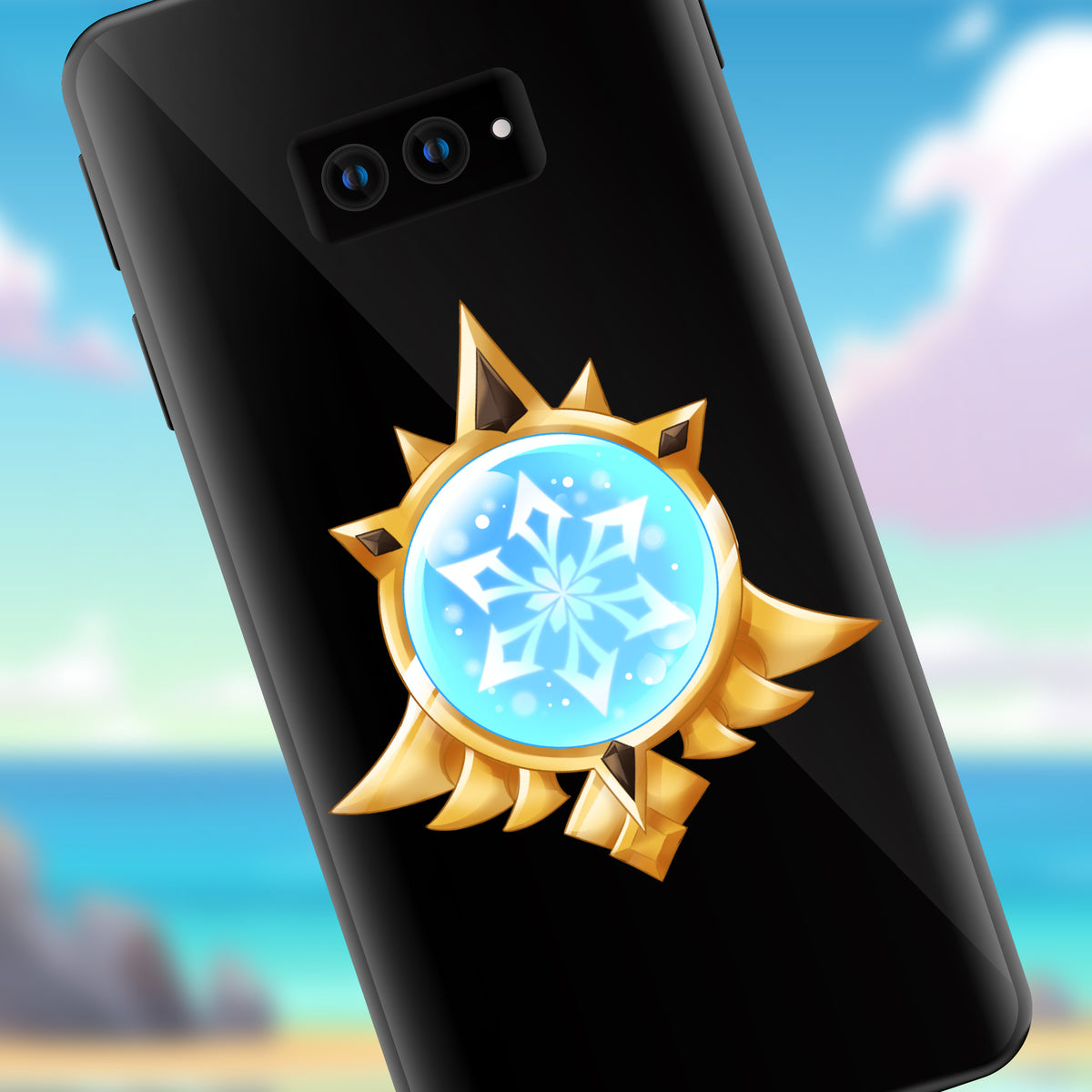 Cryo Vision - Monstadt - Genshin Impact Phone Grip – Shinnoyume