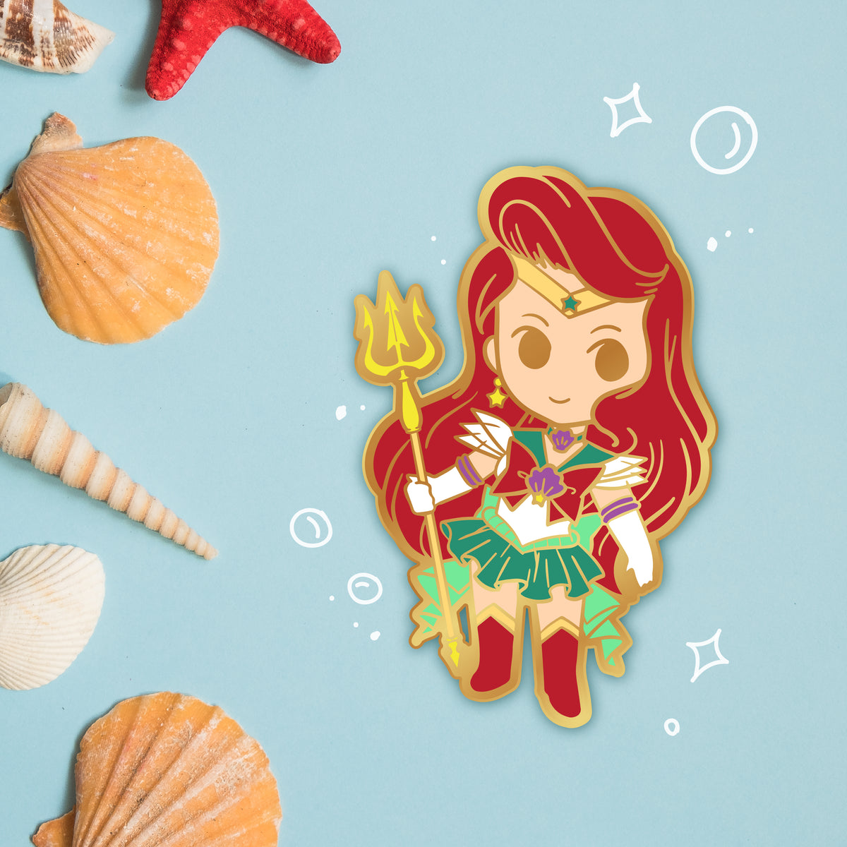 Sailor Ariel - Sailor Princesses Enamel Pin – Shinnoyume